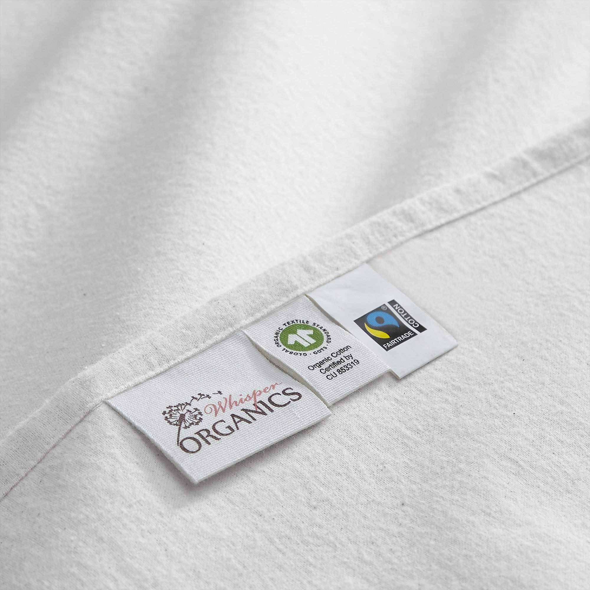 100% Organic Cotton Flannel Sheets Set – GOTS & Fairtrade Certified ...